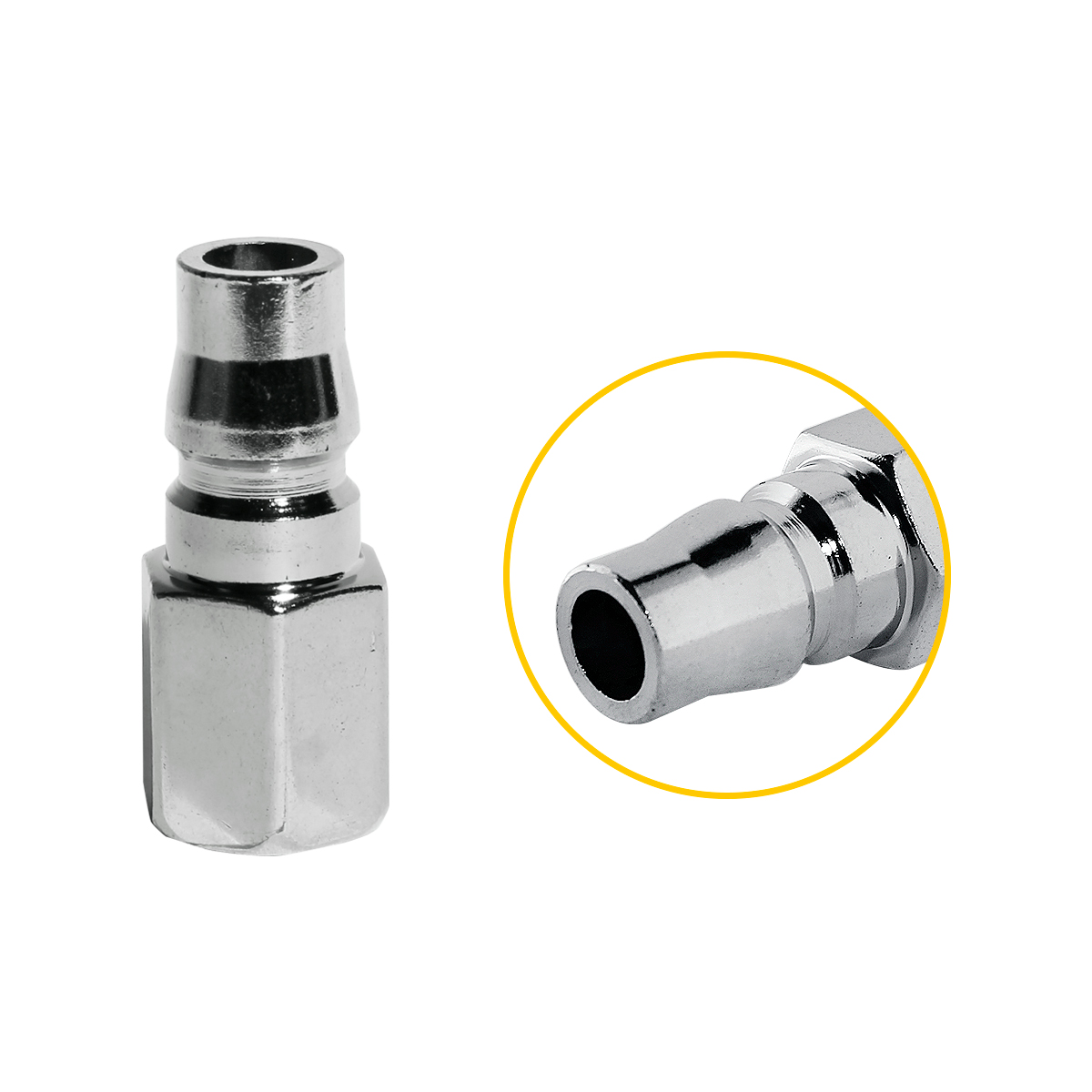 Pino 11MM Conector Nitto 1/4" Com Rosca Fêmea 1/4" - Rotta376