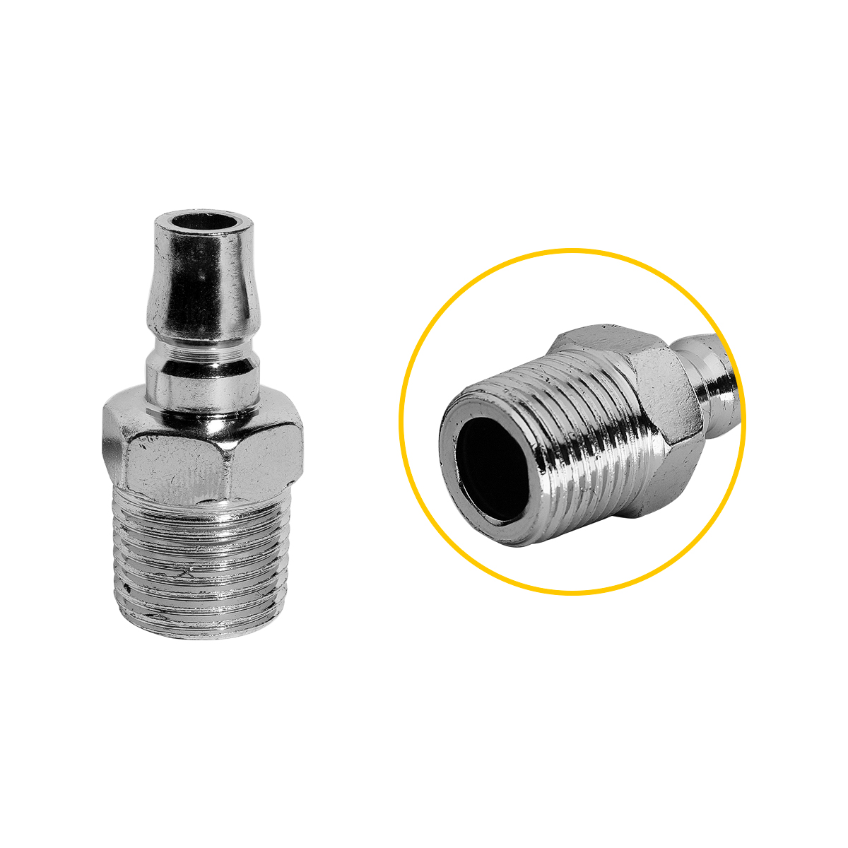 Pino 18MM Conector Nitto Com Rosca Macho 1/2" Alta Vazão - Rotta376