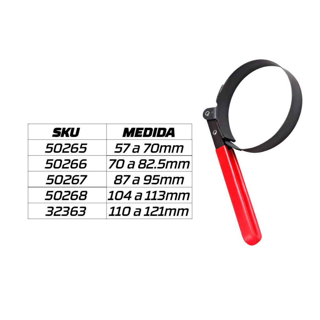 Saca Filtros Cinta - Unitário - Rotta376