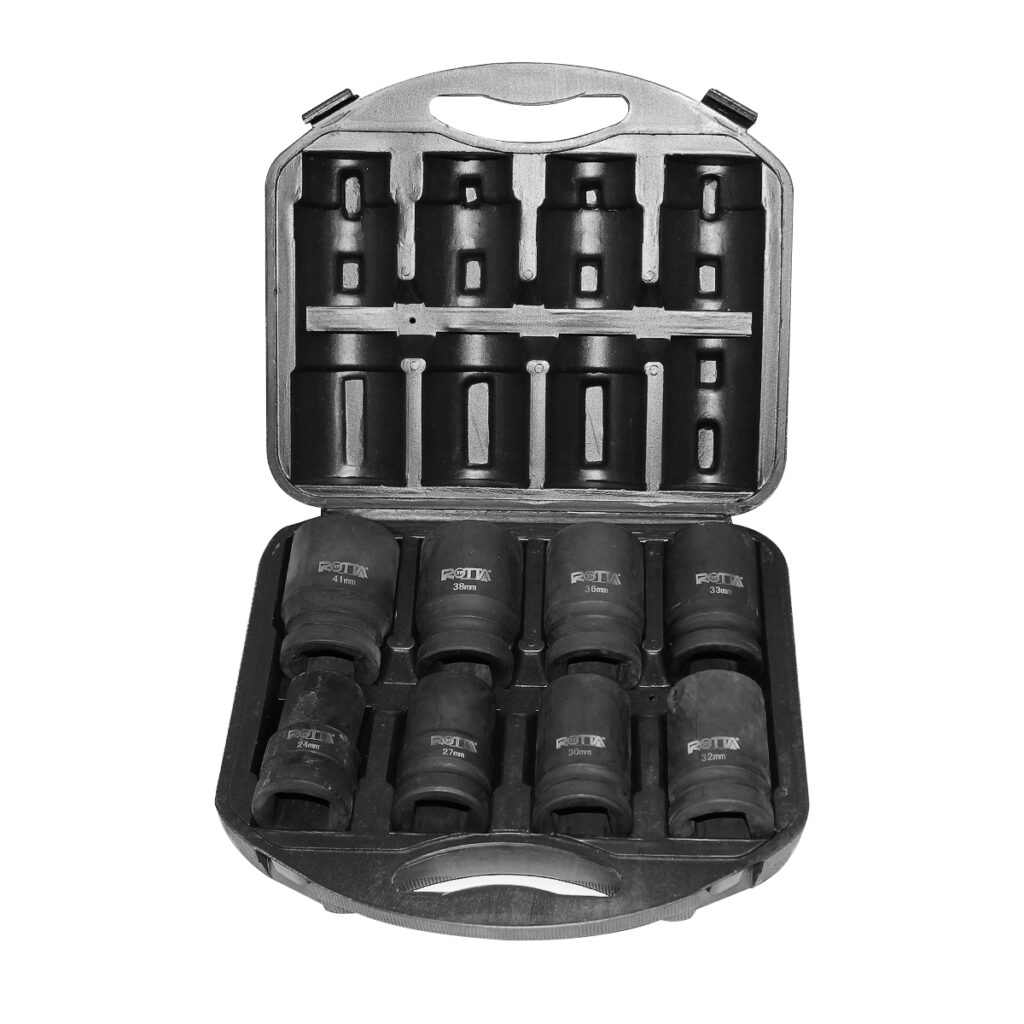Kit Soquete De Impacto 1" 8 Pçs - Rotta376
